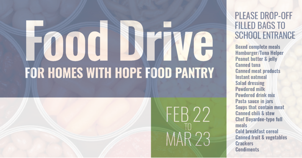 Spring Food Drive